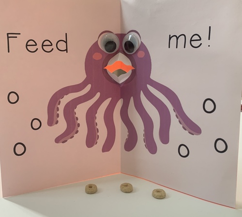Feed Me Octopus Craft by Phonics Fast and Fun | TPT