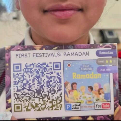 20 Ramadan QR code story read-alouds for Listening center | worksheets