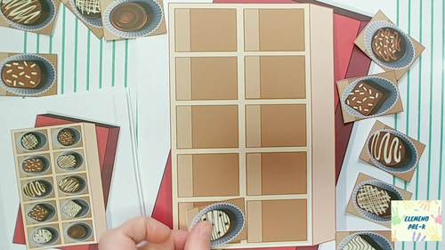 Chocolate Box Valentine Recipe Cards Follow Directions by ElemenoPreK