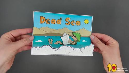 The Dead Sea - Landmark Crafts From Around the World | TPT