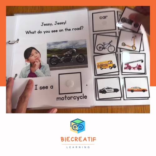 Land Transport I SEE Adapted Interactive Book | Easy Reader | Special ...