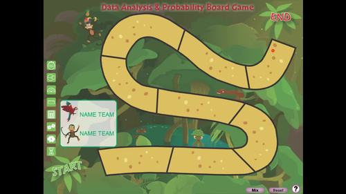 Data Analysis & Probability: Board Game - PC Gr. PK-2 by CCP Interactive