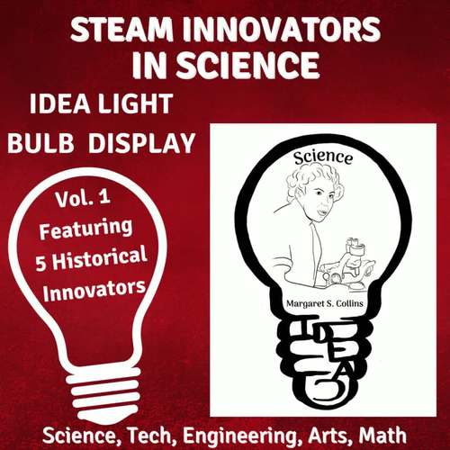 STEM / Steam Science Innovators vol 1, Classroom Display - Coloring Pages