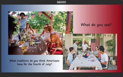 Understanding the Fourth of July: EFL Lesson (B1+) on U.S. Independence Day