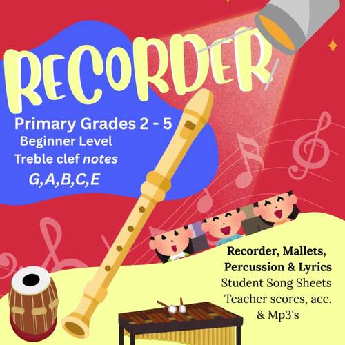 Recorder Fun Pack B by Creative Music 4 Kids | TPT