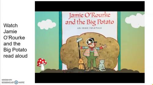 Jamie O'Rourke and the Big Potato for Special Education St. Patrick's Day