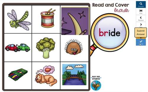 Blends R Boom Cards | Halloween Themed Games BR CR DR FR GR PR TR