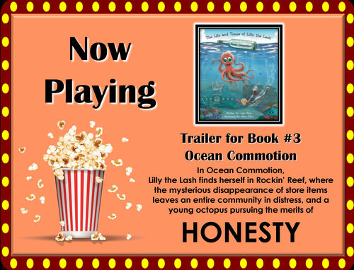 The Life and Times of Lilly the Lash: Ocean Commotion Book Trailer