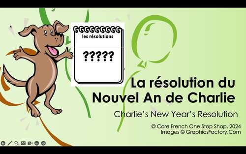Le Nouvel An - La Lecture (Core French New Year's Reading Activity ...