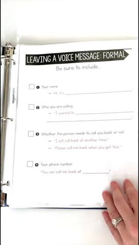 Phone Skills: Life Skills | Social Skills Unit | TPT