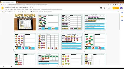 Digital Graphing and Data Analysis with Three Categories for Google ...