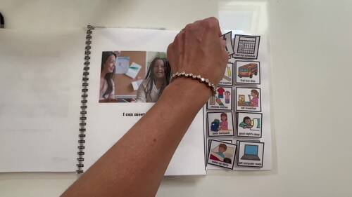 Adapted Book: Let's Talk about Back to School by Life Skills 2 Learn