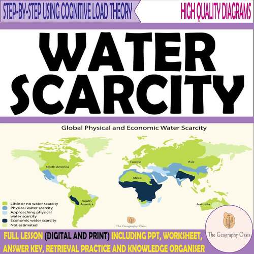 Water Scarcity [Geography| Social Studies| Printable and Digital]