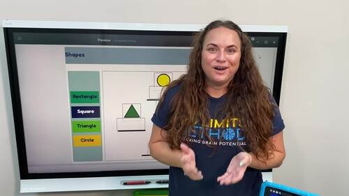 Shapes Video Lesson – Math – Geometry – Special Needs – Interactive ...