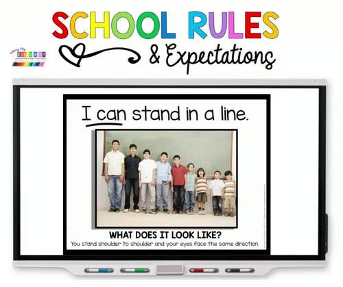 Classroom Rules and Expectations GOOGLE SLIDES compatible slideshow ...