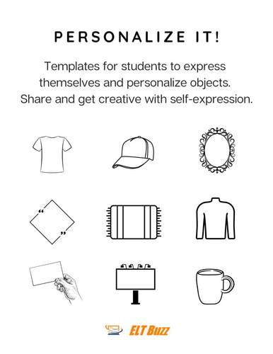 Personalize It. Writing. Creativity. Motto. Beliefs. Expression. ELA ...