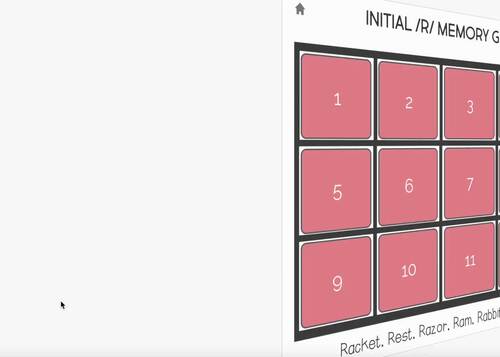R & R-Blends Winter Articulation Matching Game Boom™ Cards by Speech ...