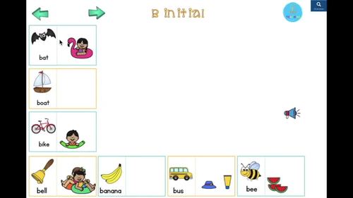 Articulation GAME - Build a scene - SUMMER - (Create a scene) - BOOM Cards