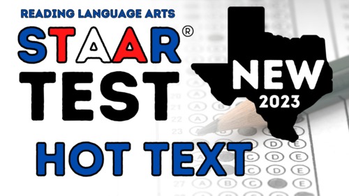 New STAAR Item Types: Hot Text Questions by Custom Classroom by Angela
