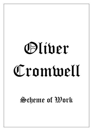 History Oliver Cromwell Worksheets by Worksheet Whisperer | TPT