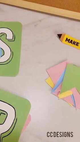 THIS YEAR Back to School Bulletin Board Kit Door Kit First Day Art ...