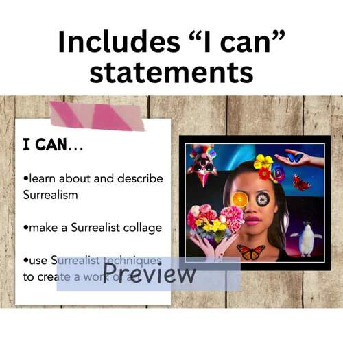 Surrealist Art Project: Surrealism Landscape and Faces (& Exquisite Corpse)