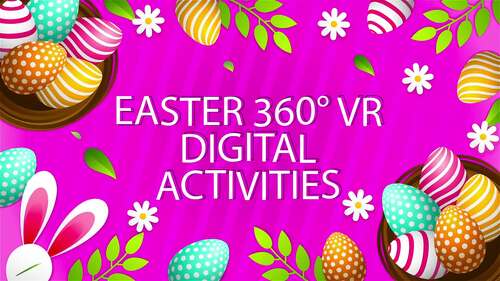 EASTER DIGITAL 360VR ACTIVITIES by K's Digital Store | TPT