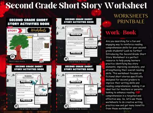 Second Grade Short Story Worksheet activities for kids by English For ...