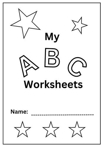 ABC Alphabet Worksheets | Letter recognition | Kindergarten PreK ...