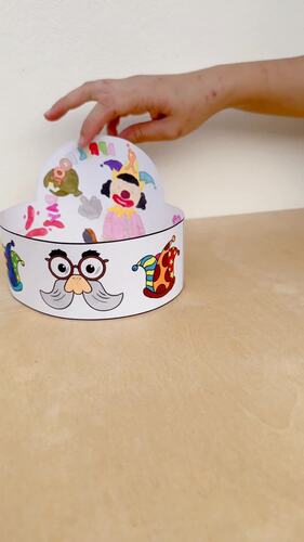 April Fool's Day Hat & Crown Craft - Fun Coloring Activity for Kids ...
