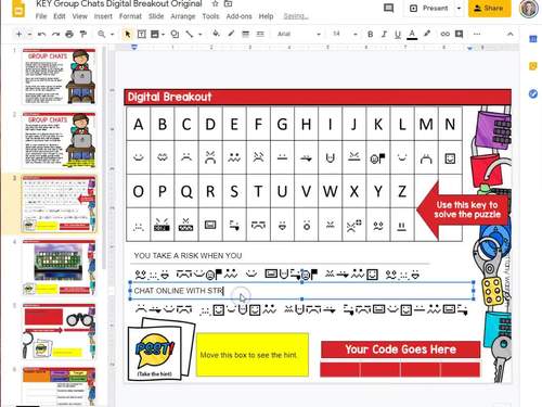 Digital Breakout Internet Safety: Group Chats | TPT