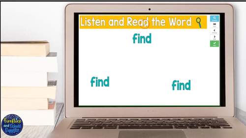 Sight Word of the Week "find" - BOOM Cards™ - Distance Learning | TpT
