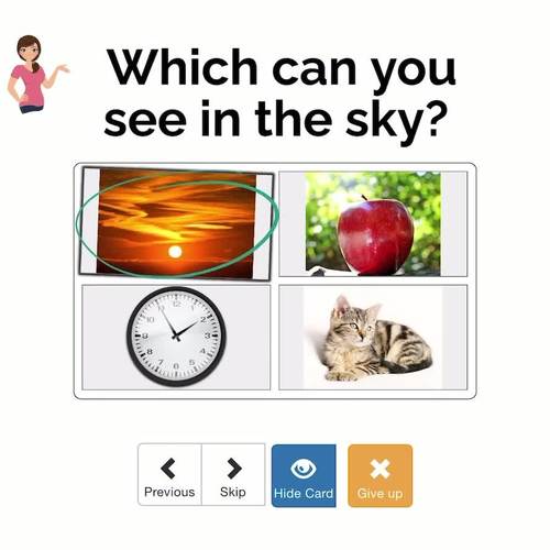 Initial S Sound Game "Answering Questions" Articulation BOOM CARDS™ by ...