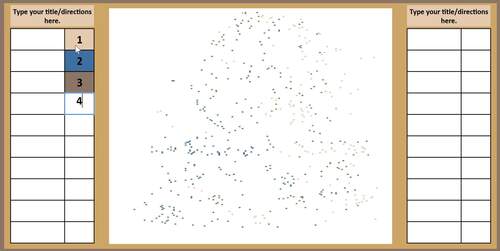 Mystery Digital EDITABLE LOW PREP - Book Owl PIXEL ART Reveal Template