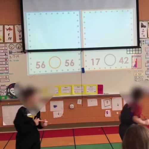 Comparing Numbers | Running Numbers Game | Editable Slide with QR Code ...