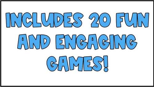 Morning Meeting Games and Activities | ULTIMATE BUNDLE | Back To School