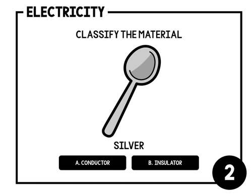 Electricity Task Cards Activity | Print and Digital Science Task Cards