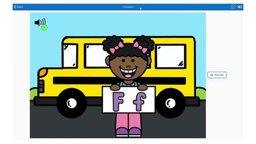 Letra F Boom Cards™ | Digital Task Cards by Cloud Ten | TPT