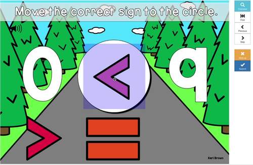 Comparing Numbers 0-10 Boom Cards™ by Keri Brown | TpT