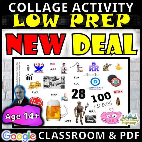 IGCSE History - FDR & the New Deal - US History lesson - Grades 10-11