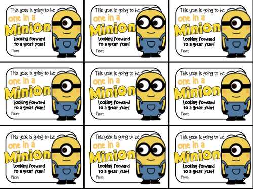 Twinkie Beginning of Year Gift Tag- This year is going to be one in a ...