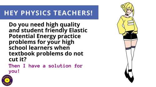 Elastic Potential Energy Coloring Activity: Notes and Worksheets for ...