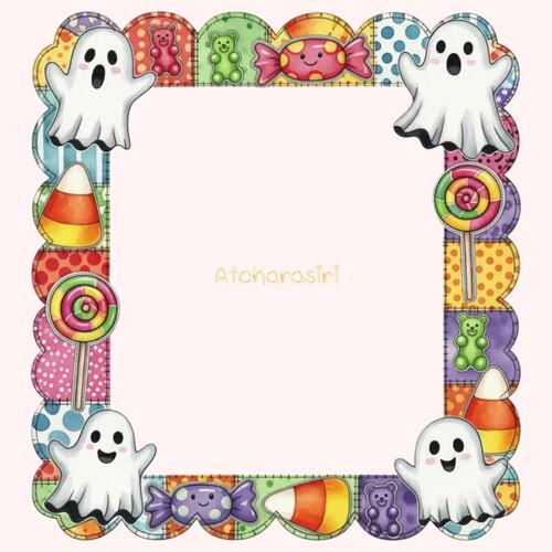 Halloween Frames & Borders Clipart Set – 10 Watercolor-Style | TPT