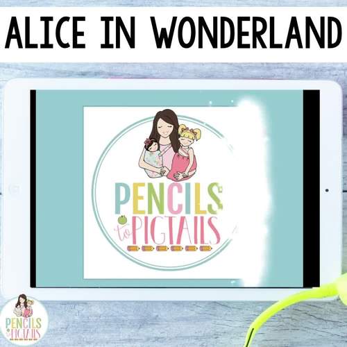 Alice in Wonderland | Digital Boom Cards™ & Printable Retell Activities