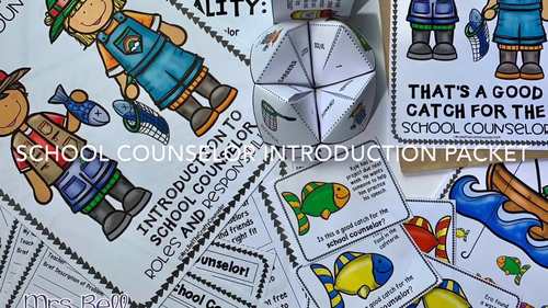 Meet the Counselor Lesson Plan and Activities Back to School Printable ...