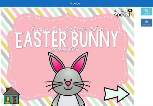 How to Catch the Easter Bunny - a Book Buddy for Speech Therapy (+BOOM ...