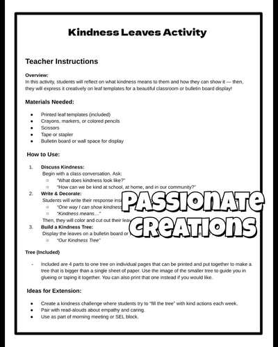 Kind Words, Colorful Leaves | Autumn Writing & SEL Activity for ...