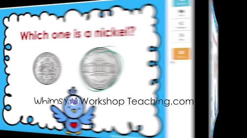 Boom Cards Math Money Coin Names Values Digital Task Cards Distance ...