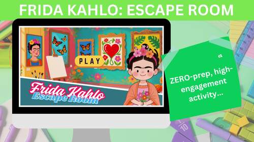 Hispanic Heritage Month Reading Comprehension Passages | Frida Kahlo ...