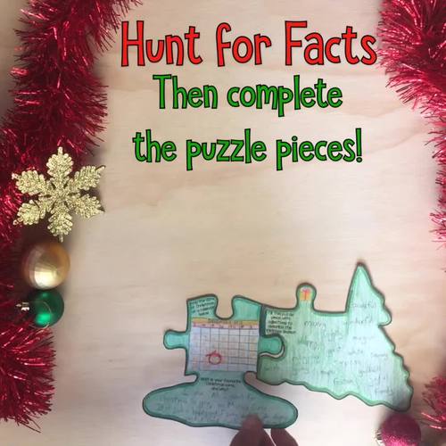 Christmas Reading Comprehension Activity | Christmas bulletin board